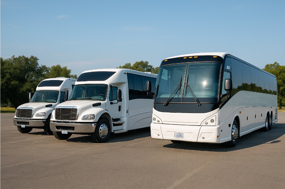 College Station Charter Bus, Shuttle Bus, Minibus Rentals | College ...